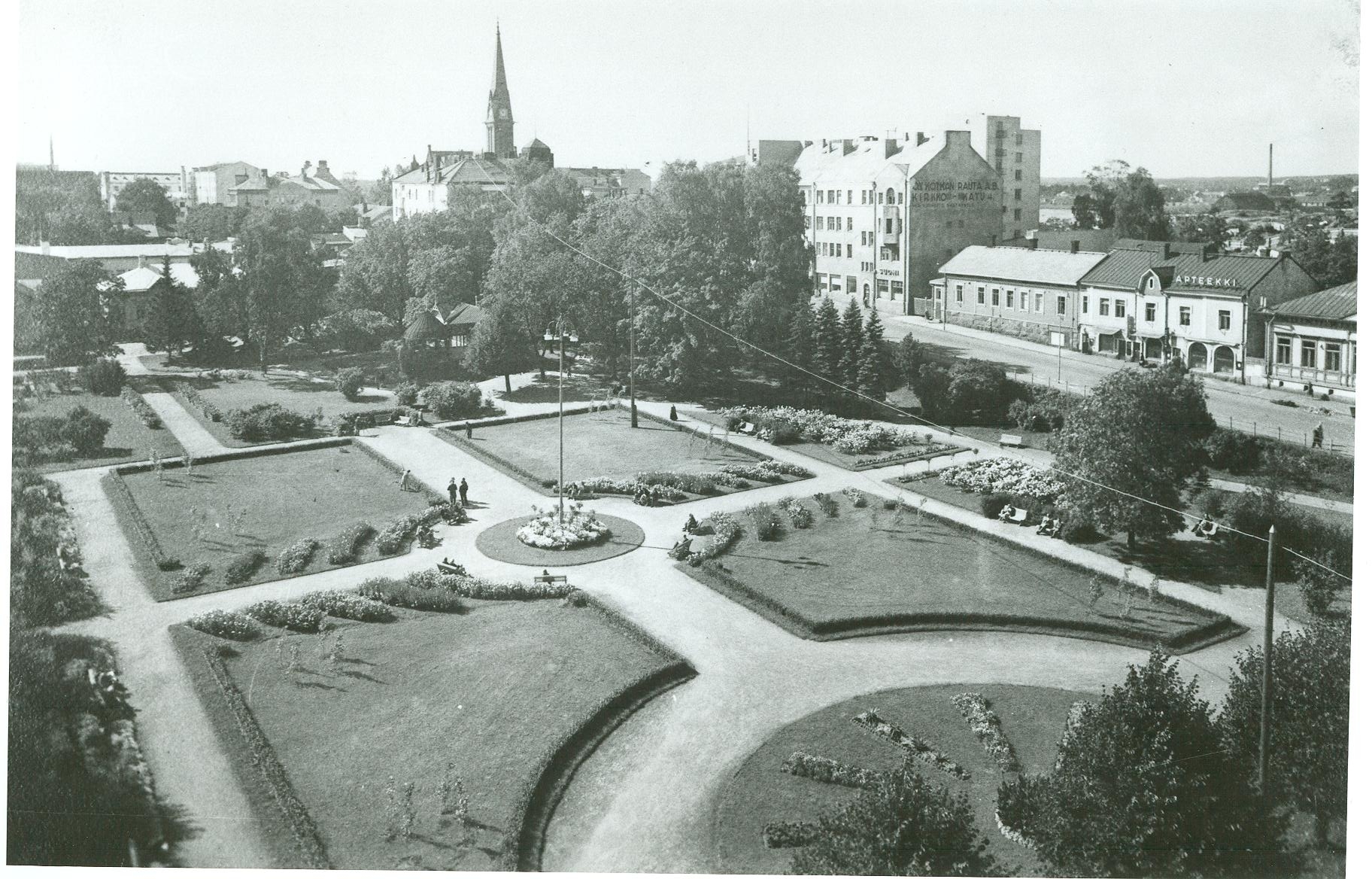 Sibeliuksenpuisto, historia | Kotkan kaupunki